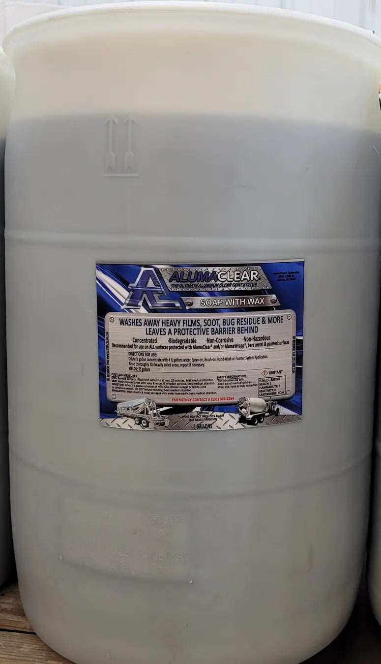 Soap with Wax Treatment Concentrate, 55 Gallons (Yields 110 Gallons ...